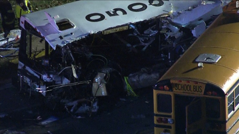 Baltimore School Bus Crash 6 Adults Killed