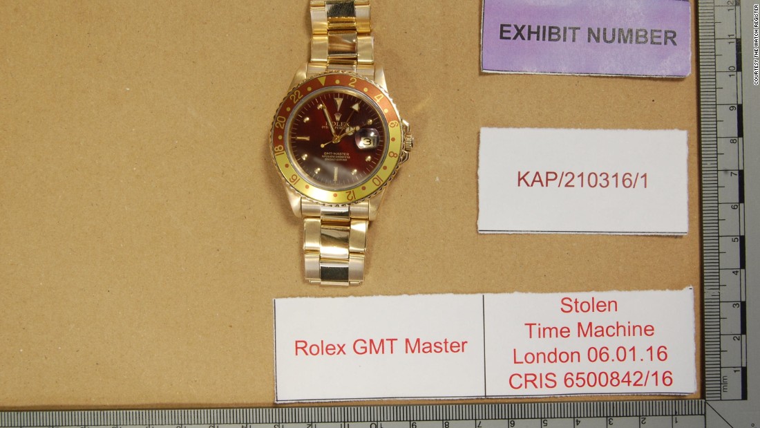The Database Helping Police Crack Down On Watch Thieves Cnn